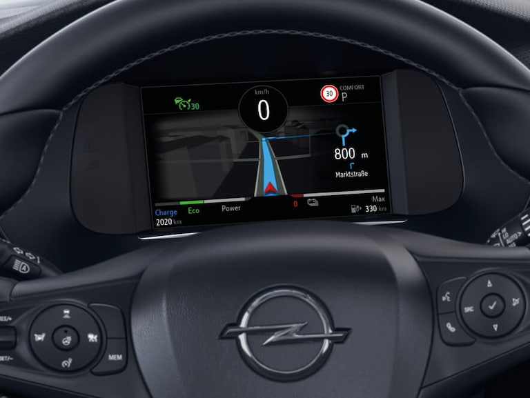 Opel Corsa F Bordcomputer Funktionen